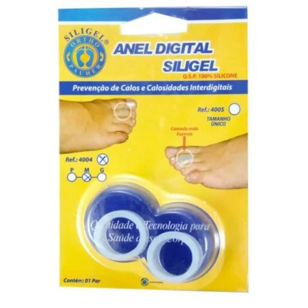 Anel Digital para Calos Siligel - Ortho Pauher - Casa do Médico