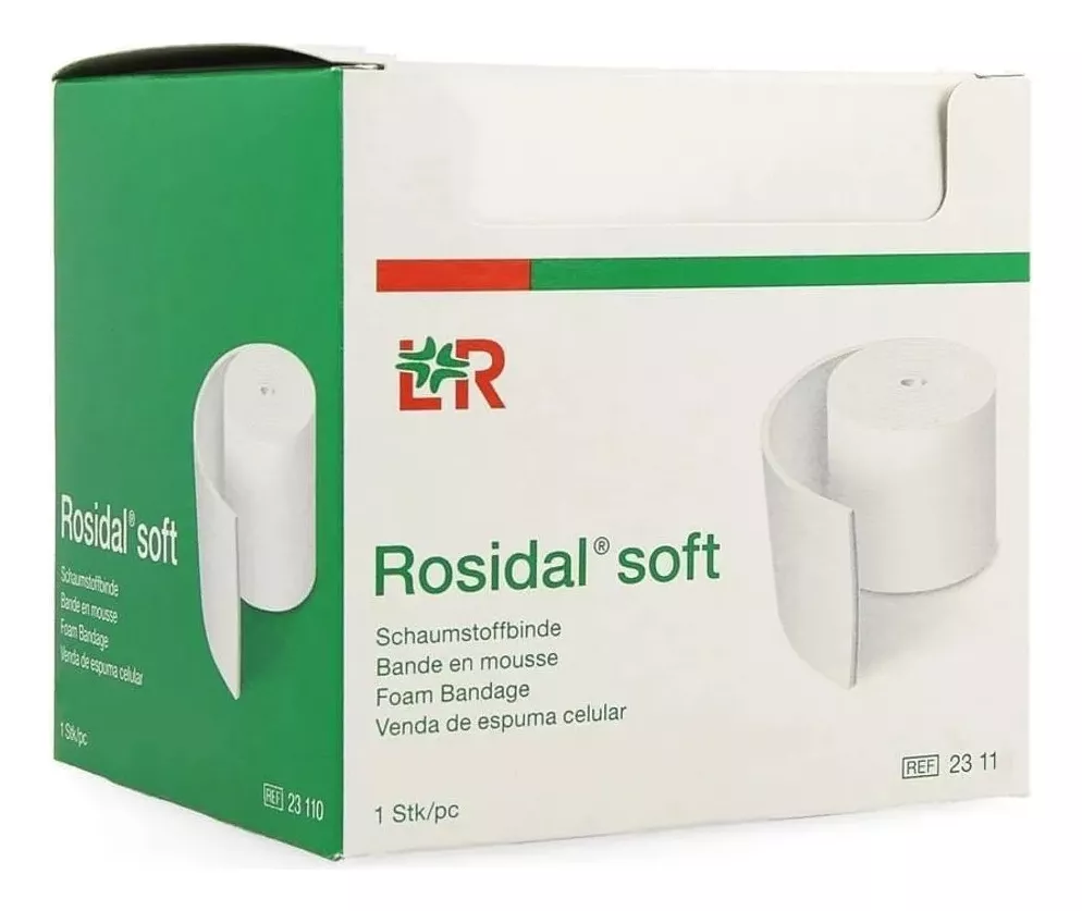 Bandagem De Espuma 10Cmx0,3Cmx2,5M Rosidal Soft Lohmann & Rauscher ...