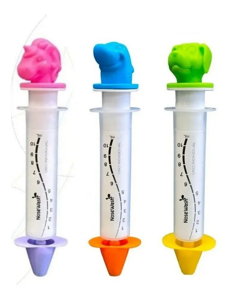 Seringa Para Lavagem Nasal Nosewash Unicornio Medihosp - Casa do Médico