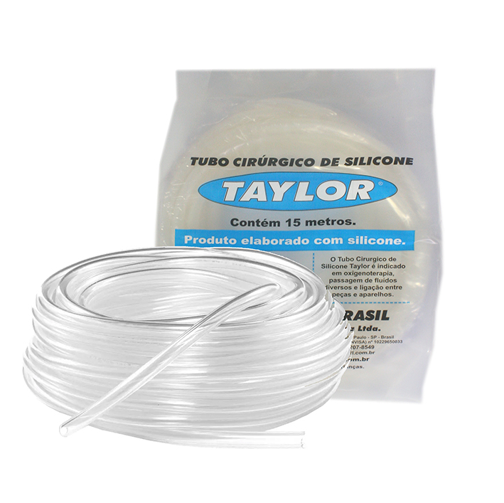 Tubo Cirúrgico de Silicone para Uso Hospitalar - Taylor - Casa do Médico