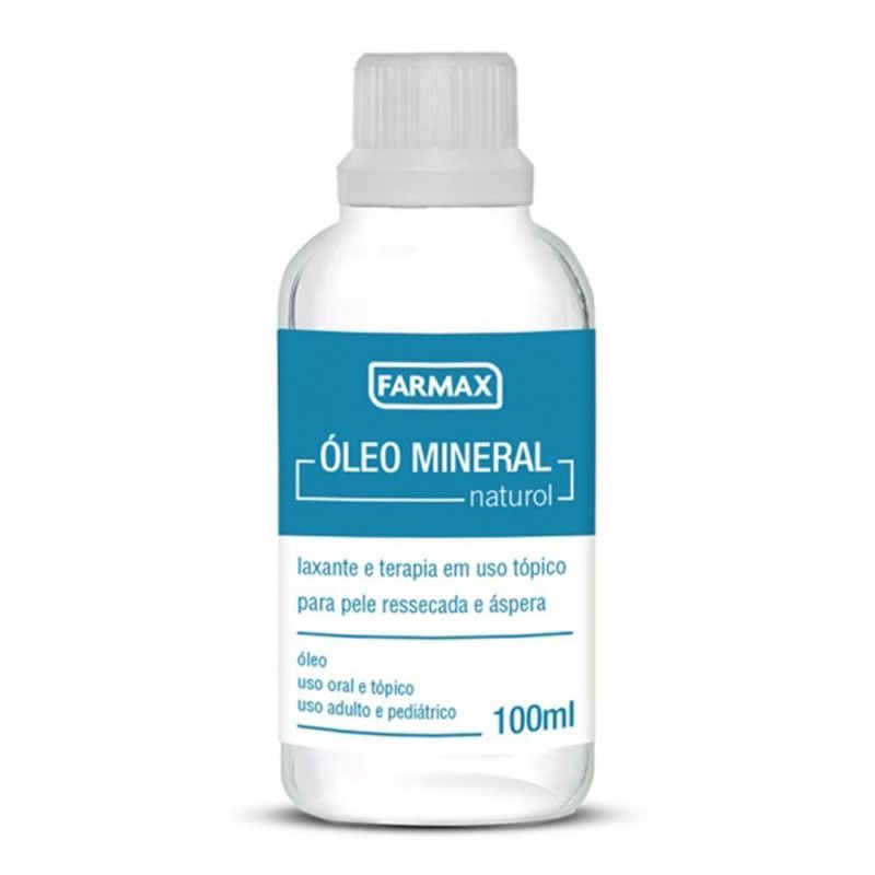 Óleo Mineral Farmax Laxante e Hidratante Corporal - Farmax - Casa do Médico